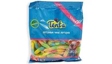 נחשי גומי מסוכרים TENTA – Party Concept